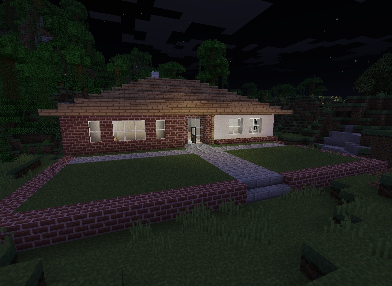 Replica Of My House (Bungalow) Minecraft Map