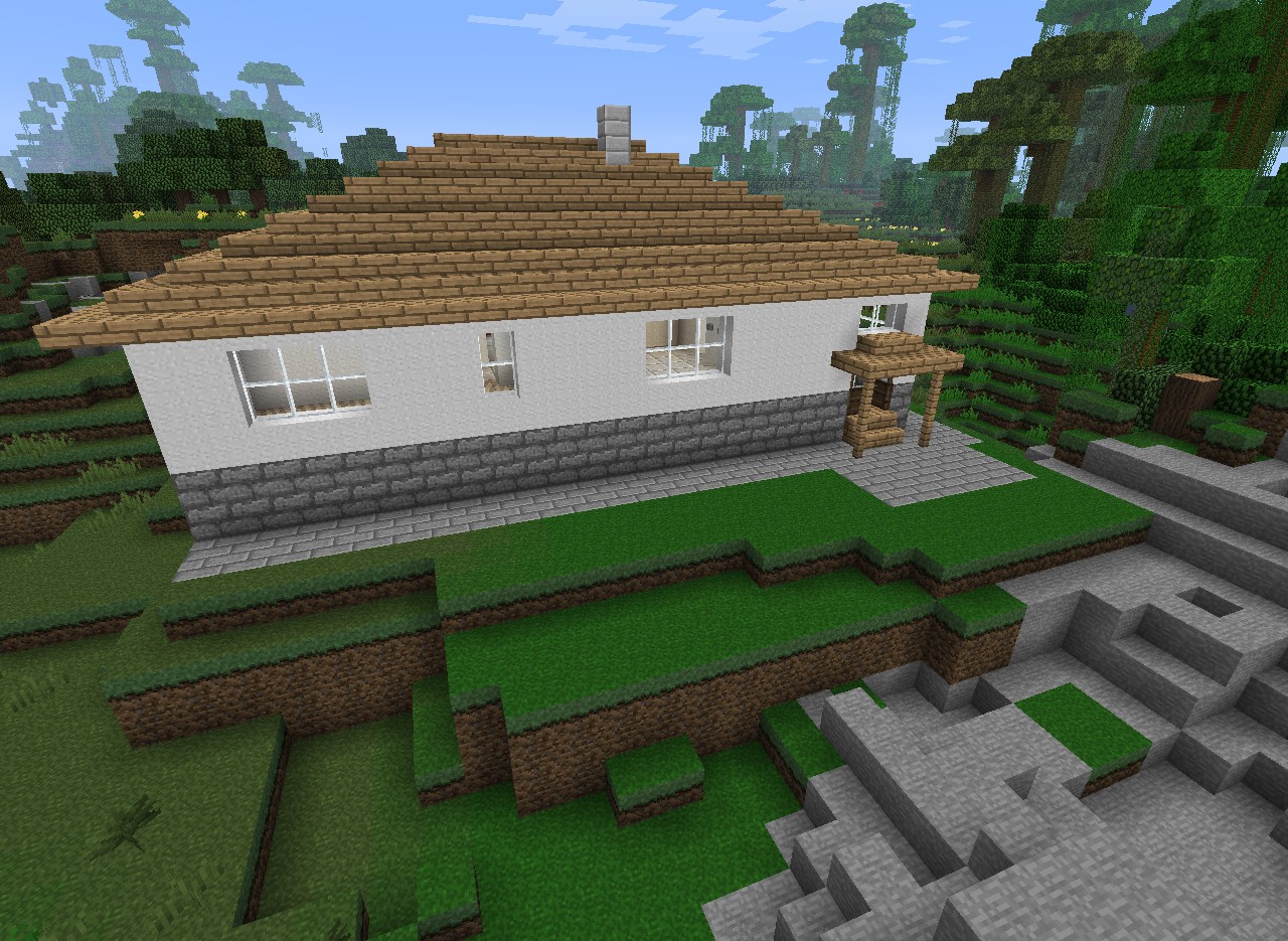 Replica Of My House (Bungalow) Minecraft Map