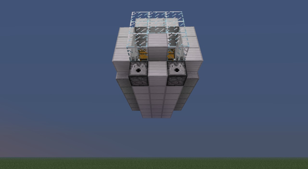 Space Bus transport shuttle Minecraft Map