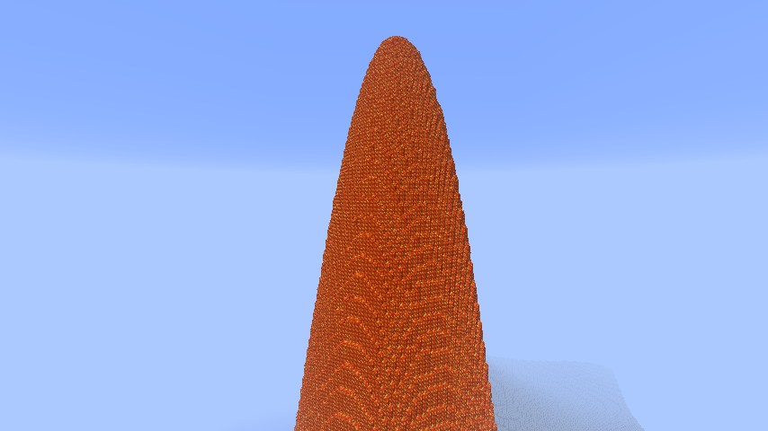 Custom Terrain: Volcanoes! Minecraft Map