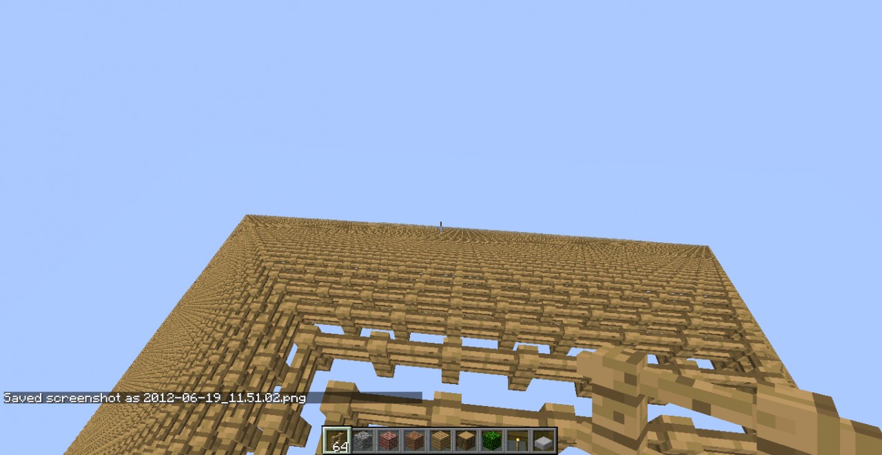 Huge Pyramid 240100 Blocks Minecraft Map
