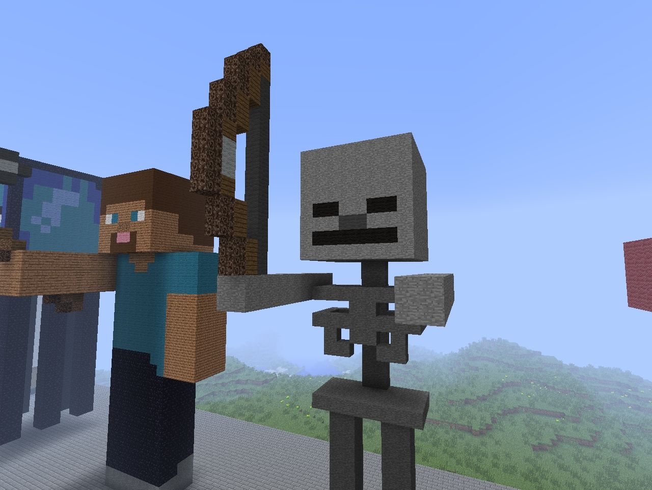 Mob Statue Minecraft Map