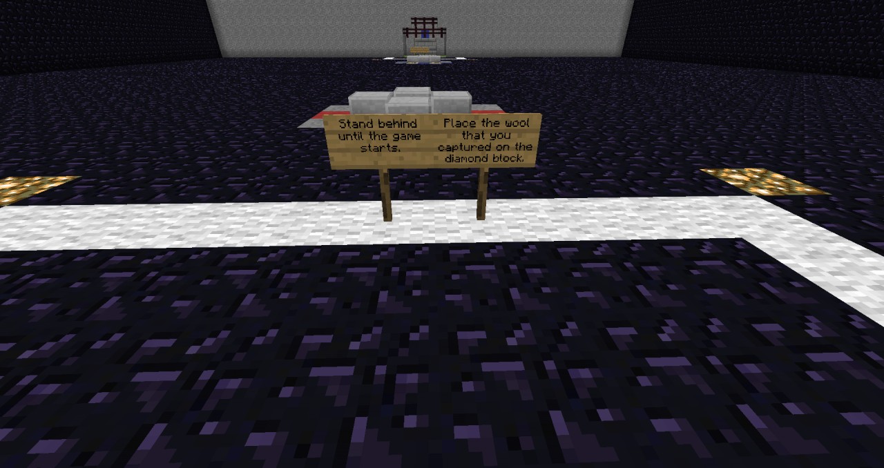 Capture the wool! Minecraft Map