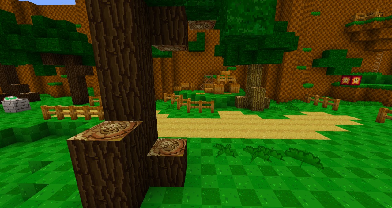 Paper Mario Minecraft Map