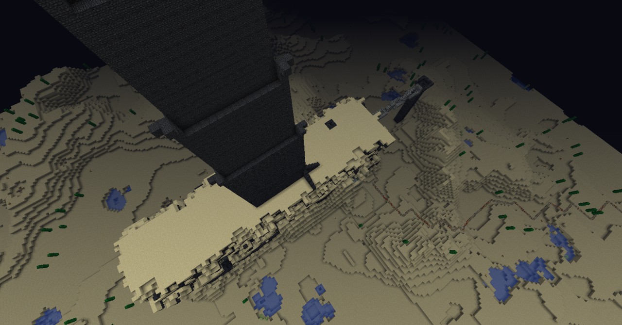 Fall of the dragon king Minecraft Map