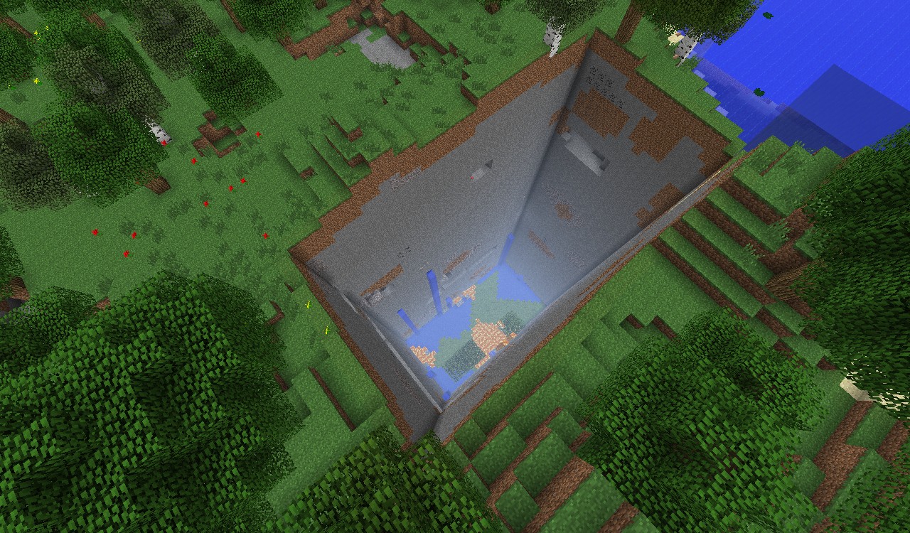 Weird Glitch Minecraft Map