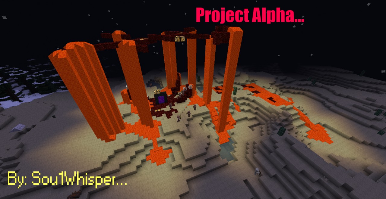 Project Alpha... Minecraft Map