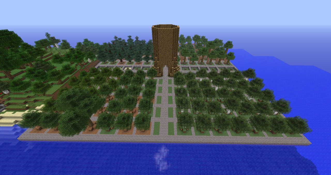 Tree Farm Minecraft Map