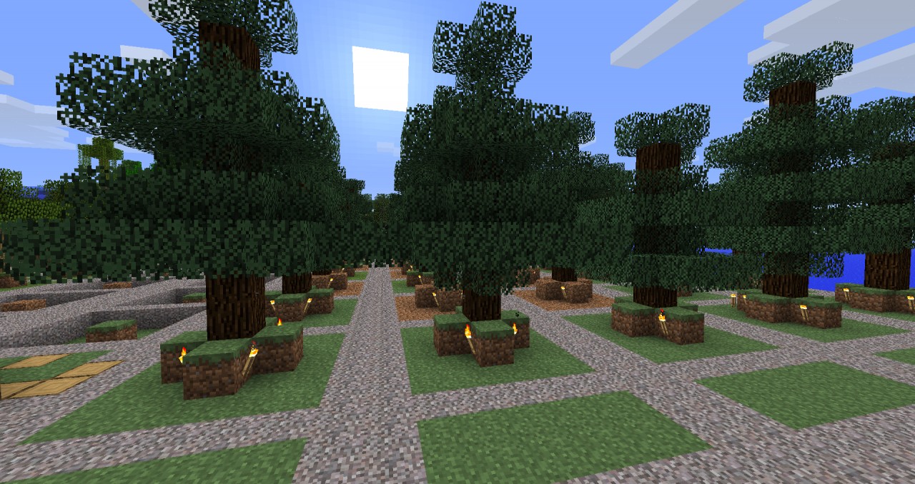 Tree farm Minecraft Map