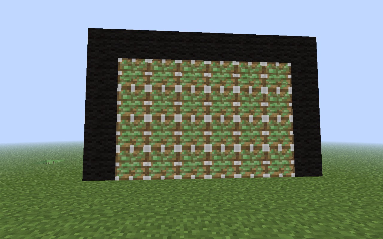 A mini laptop screen Minecraft Map