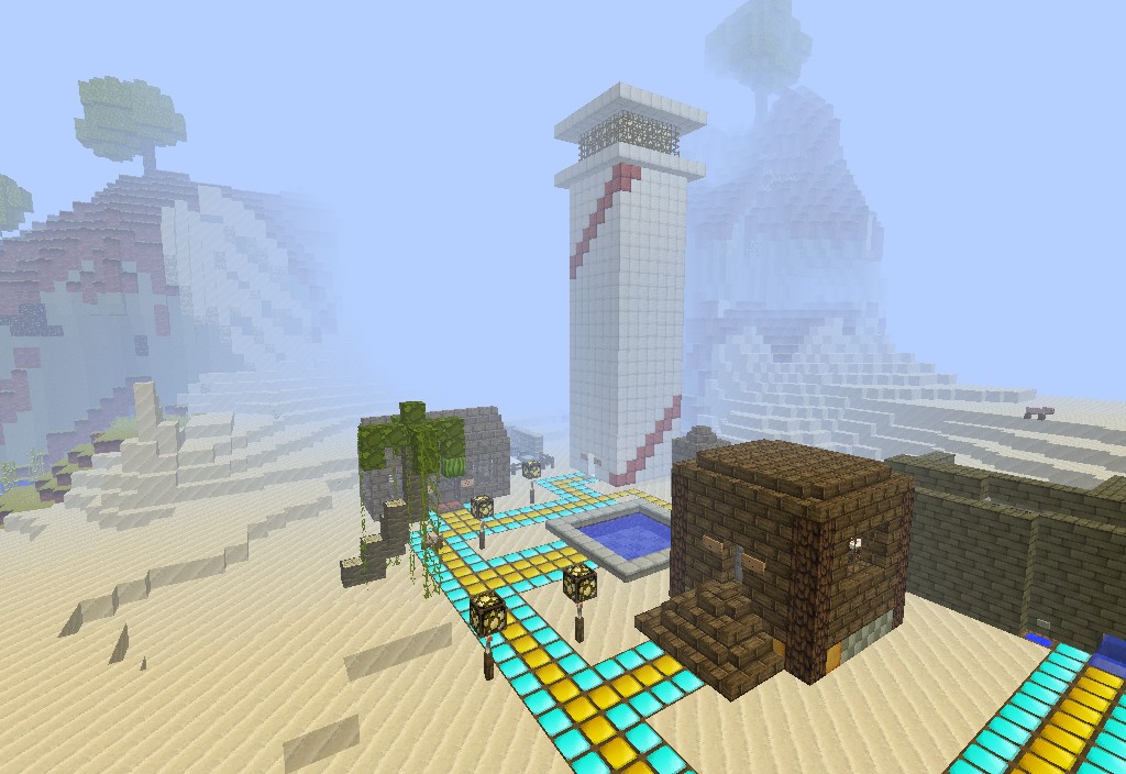 Paradise Island Minecraft Map