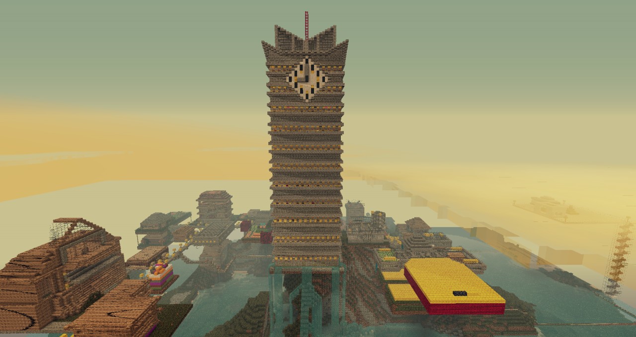 Large Tower Minecraft Map