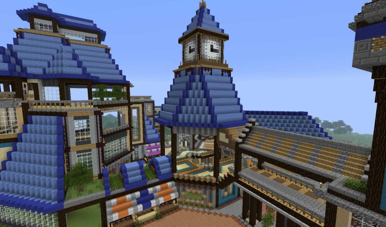 Castle Rock. Minecraft Map