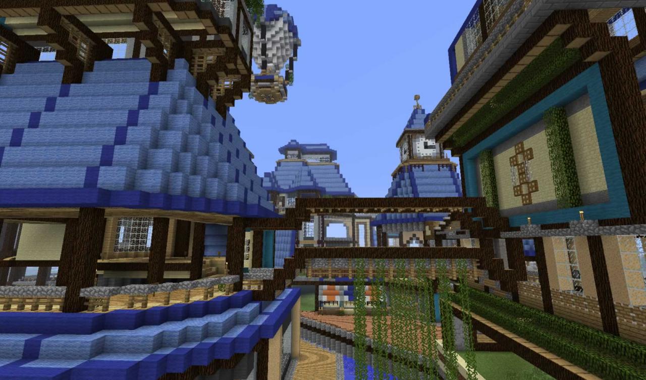 Castle Rock. Minecraft Map