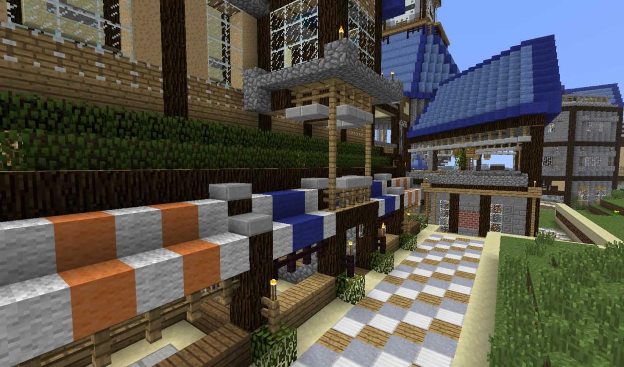 Castle Rock. Minecraft Map