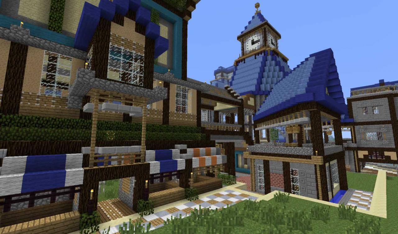 Castle Rock. Minecraft Map