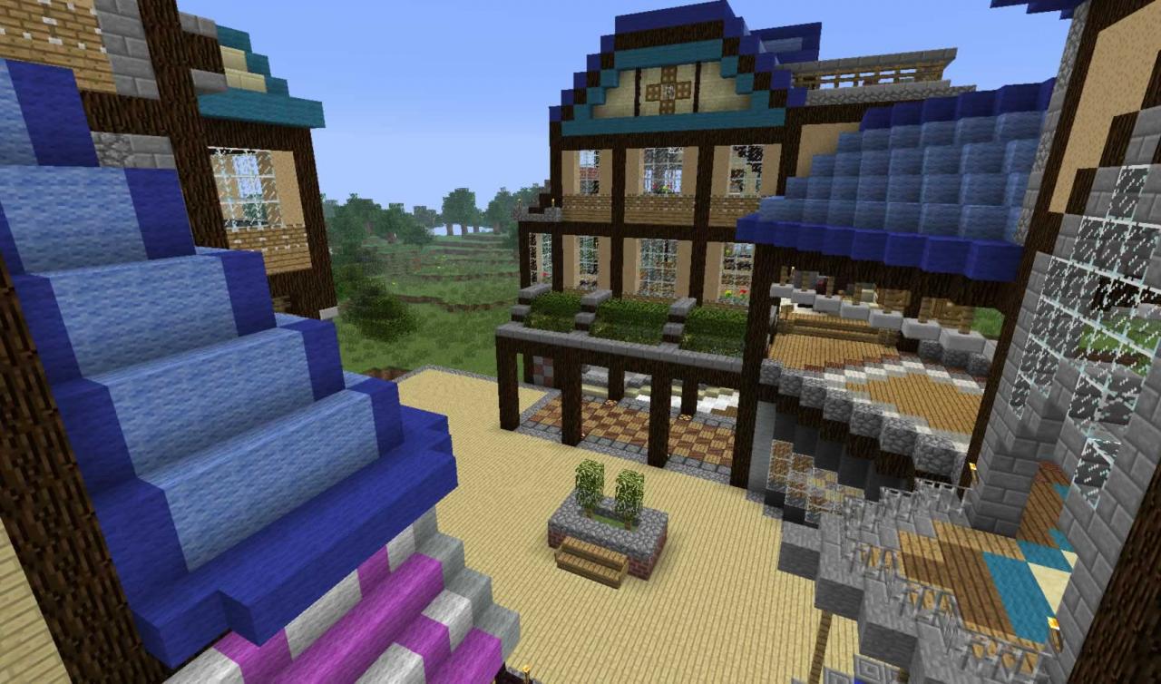 Castle Rock. Minecraft Map