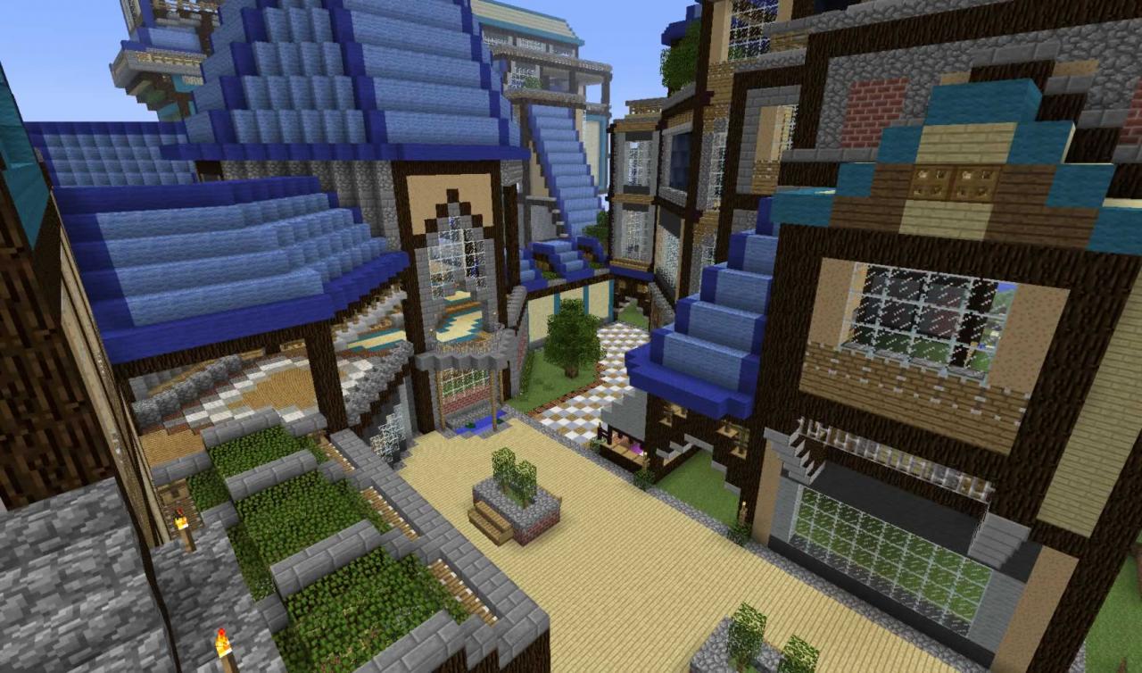 Castle Rock. Minecraft Map