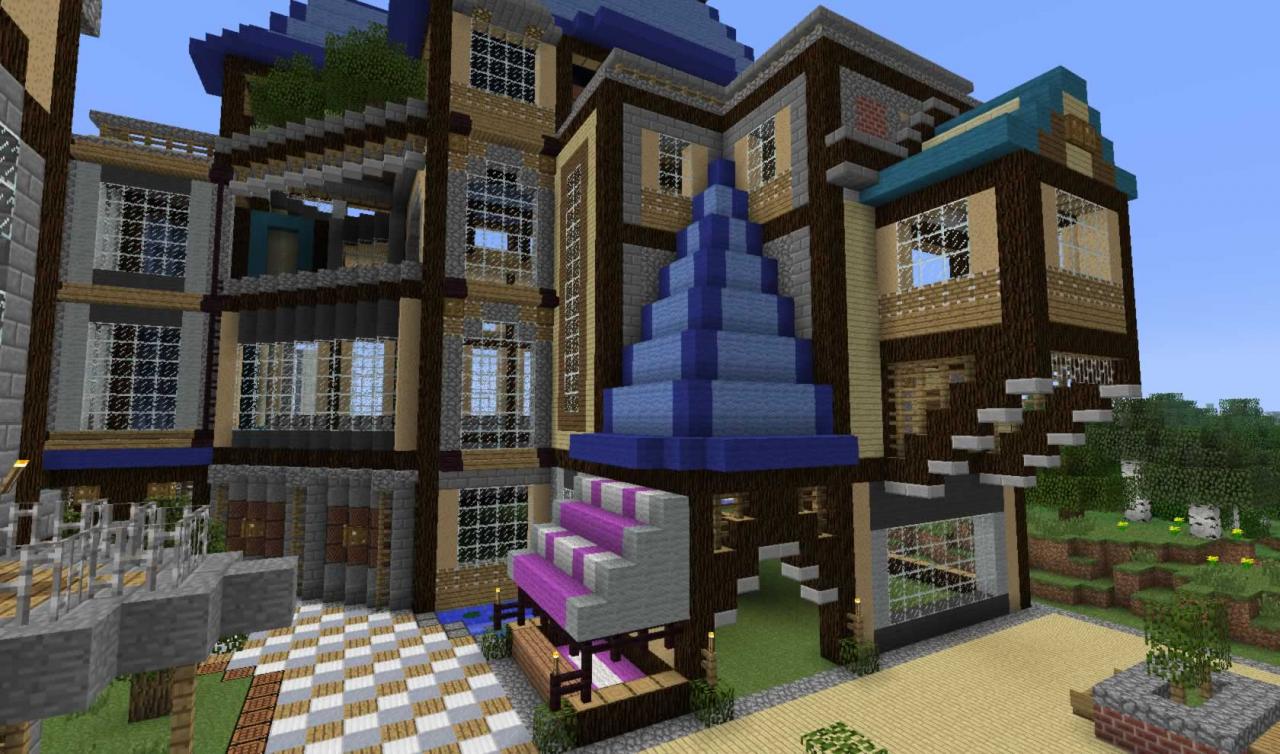 Castle Rock. Minecraft Map