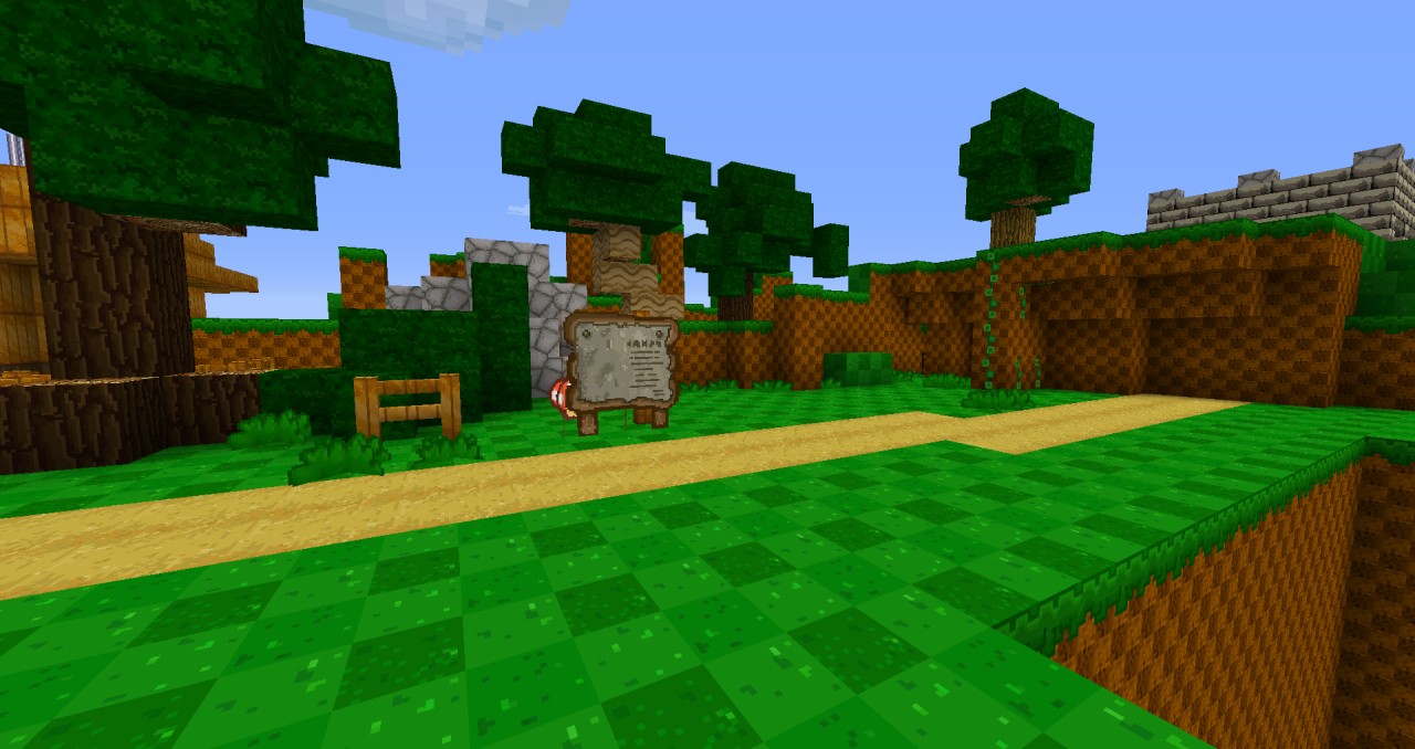 Paper Mario Minecraft Map