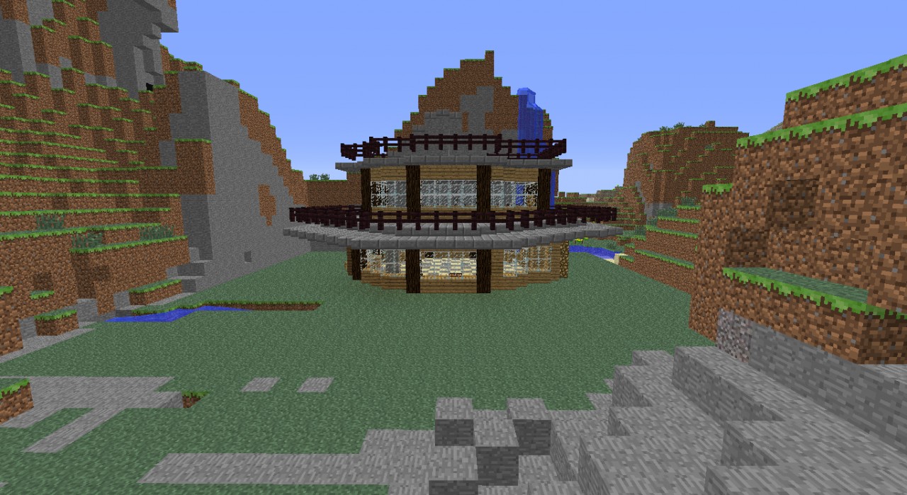 First Major House/Building Minecraft Map