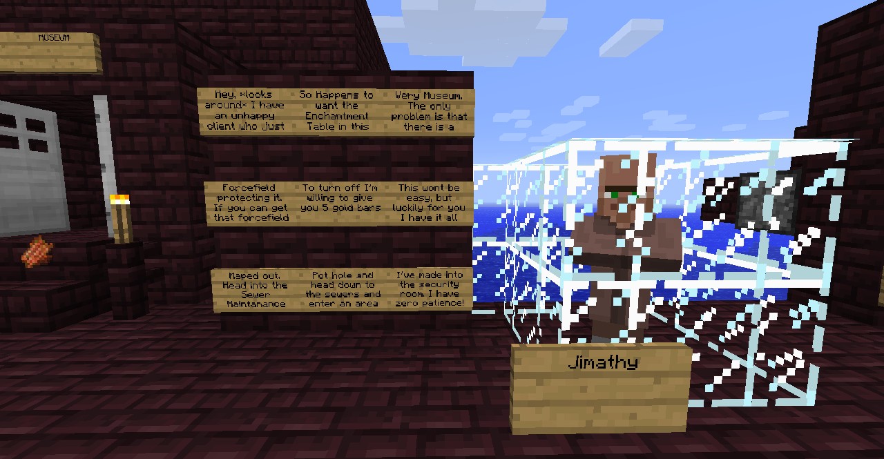 Quest City (tons of massive story driven quests) Minecraft Map