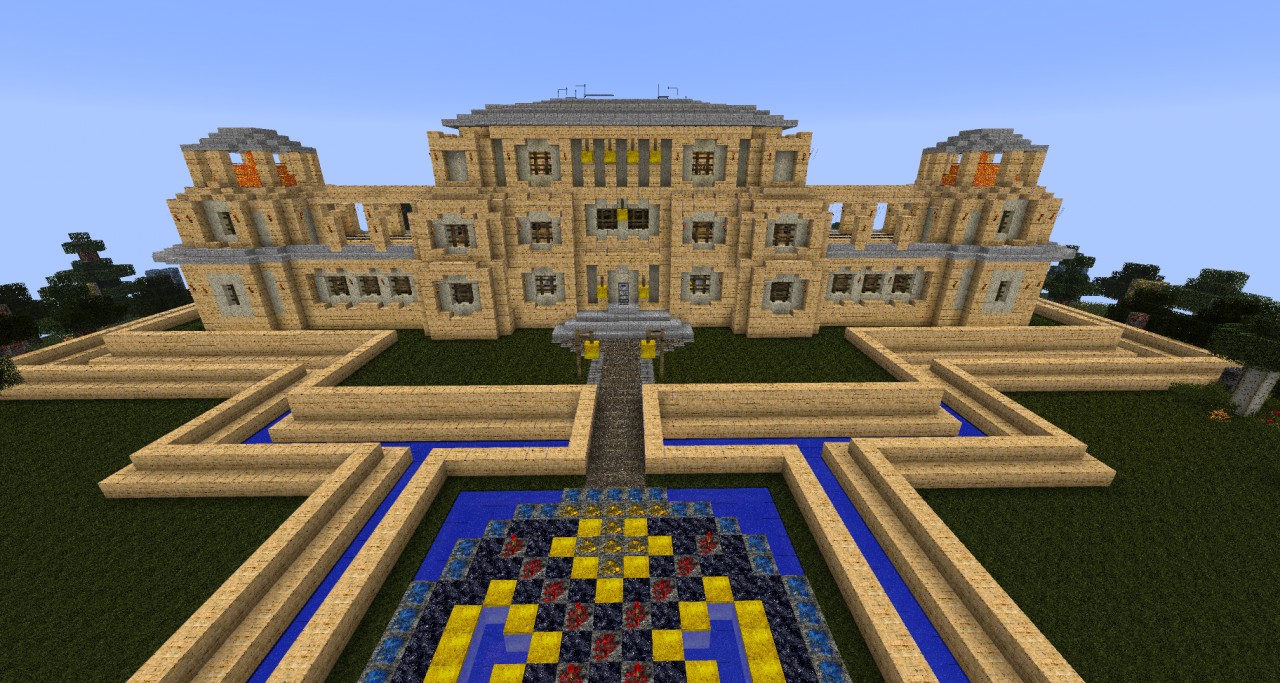 Floating Mansion Minecraft Map