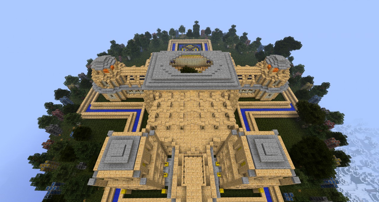 Floating Mansion Minecraft Map
