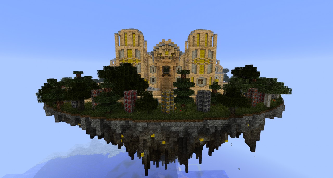 Floating Mansion Minecraft Map