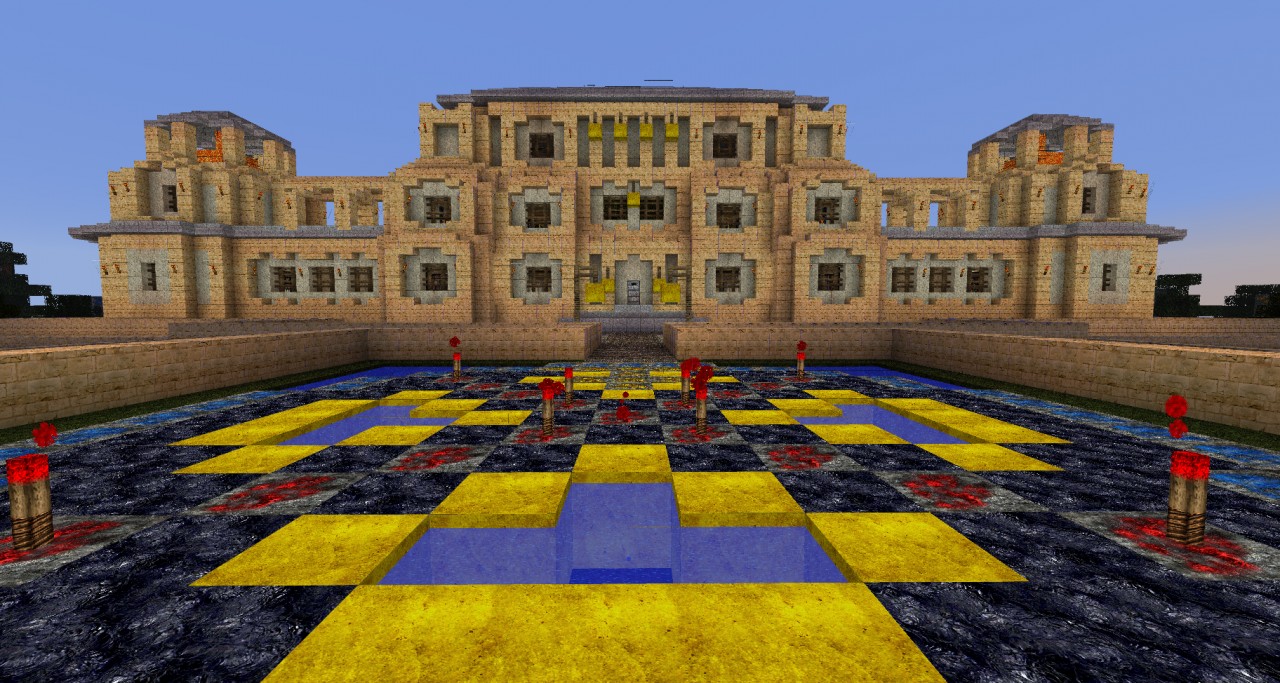 Floating Mansion Minecraft Map