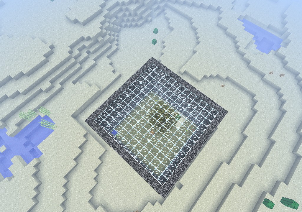 Cube Survival (desert) Minecraft Map