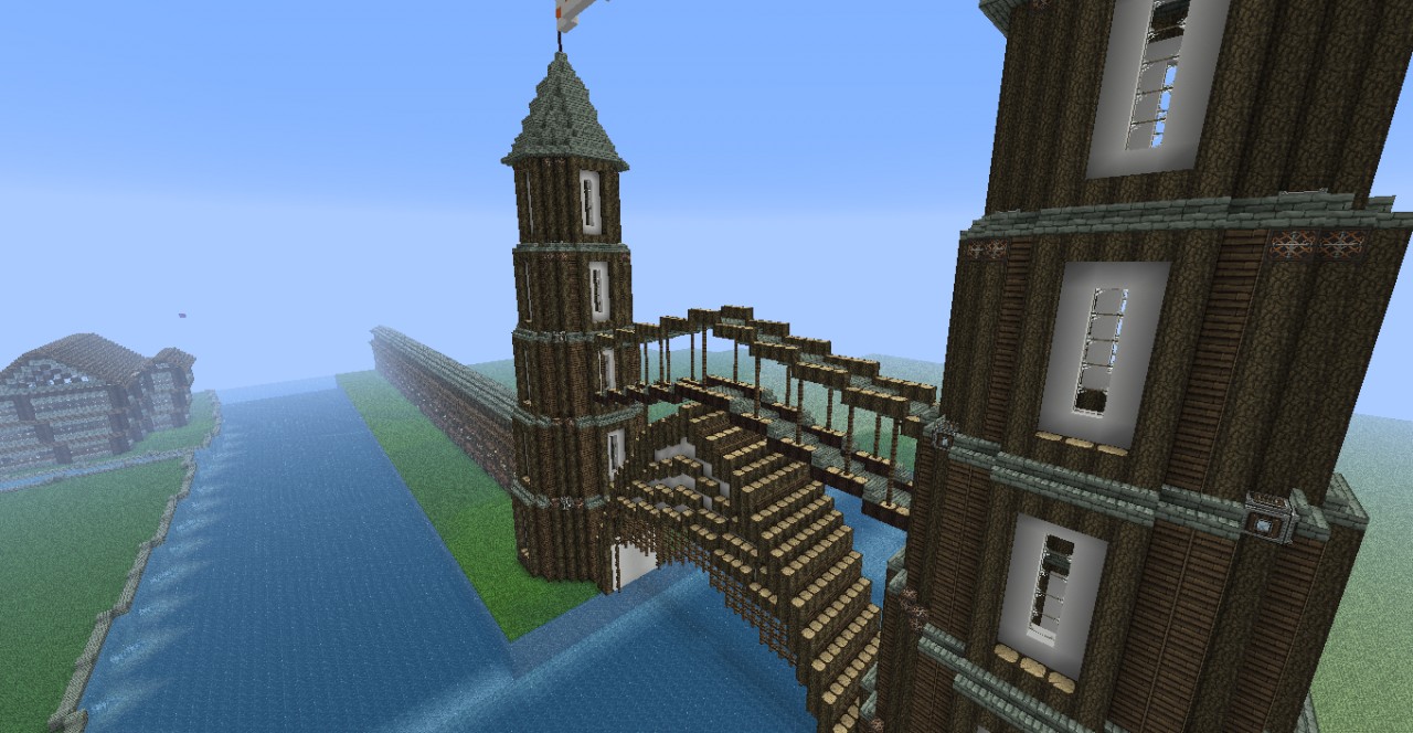 Bridges In Venice (GralmondUK team build) Minecraft Map