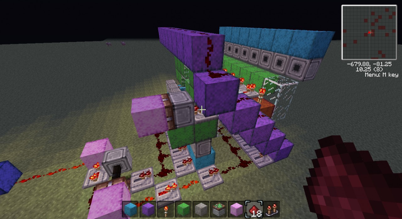 Redstone Dial Lock Minecraft Map