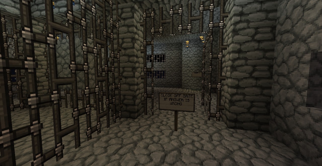 Legendary's Spawns - Jail (rule quiz) Spawn Minecraft Map