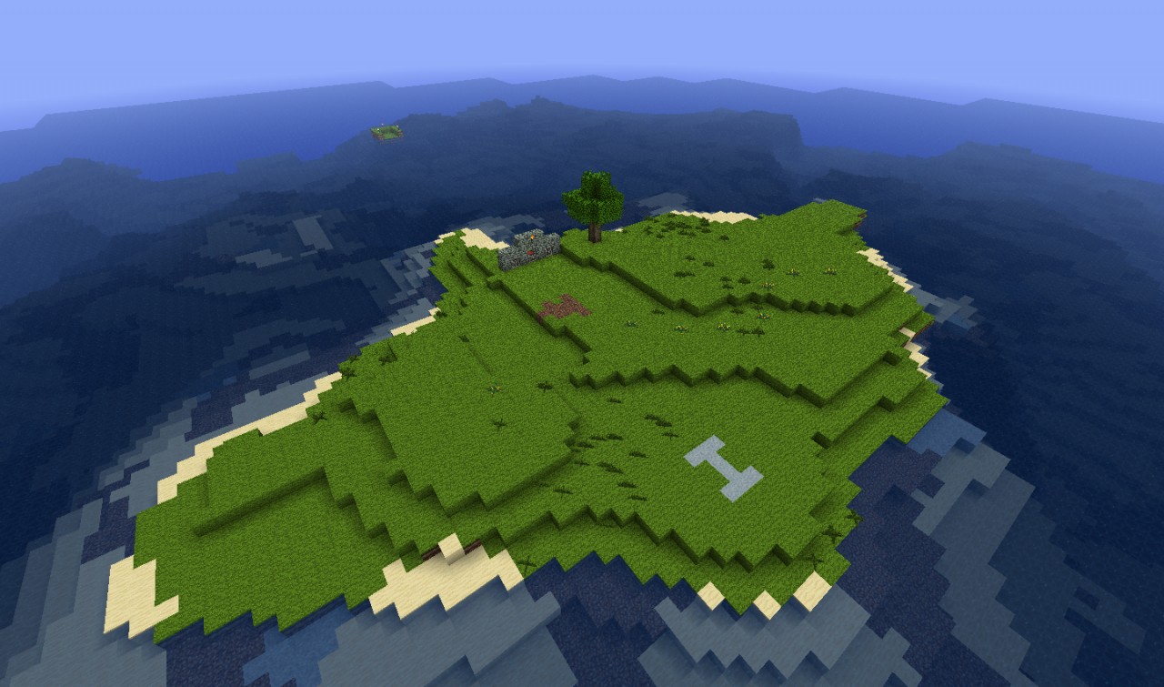 Island Survival 1.0 [Seed or download] Minecraft Map
