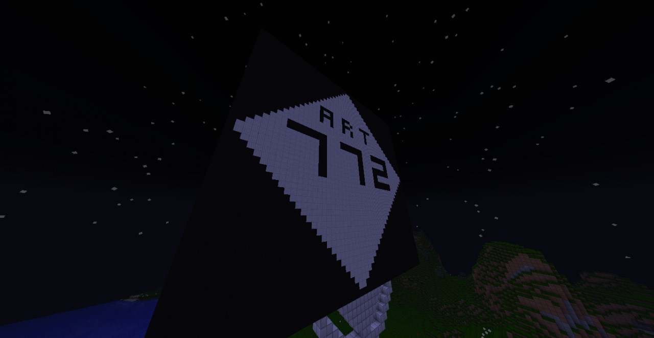 My own logo in game Minecraft Map