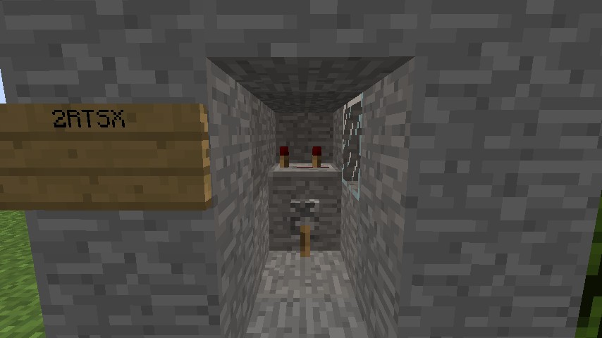 2RTSX redstone Turret Minecraft Map