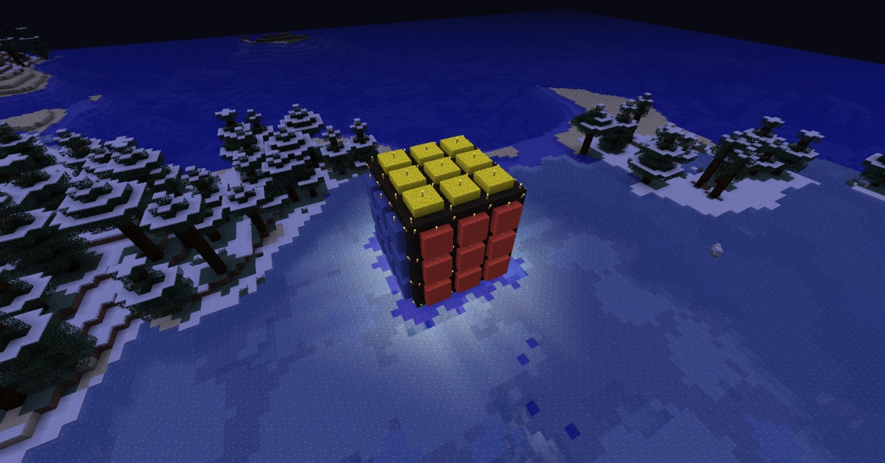 Rubix Cube Mansion Minecraft Map