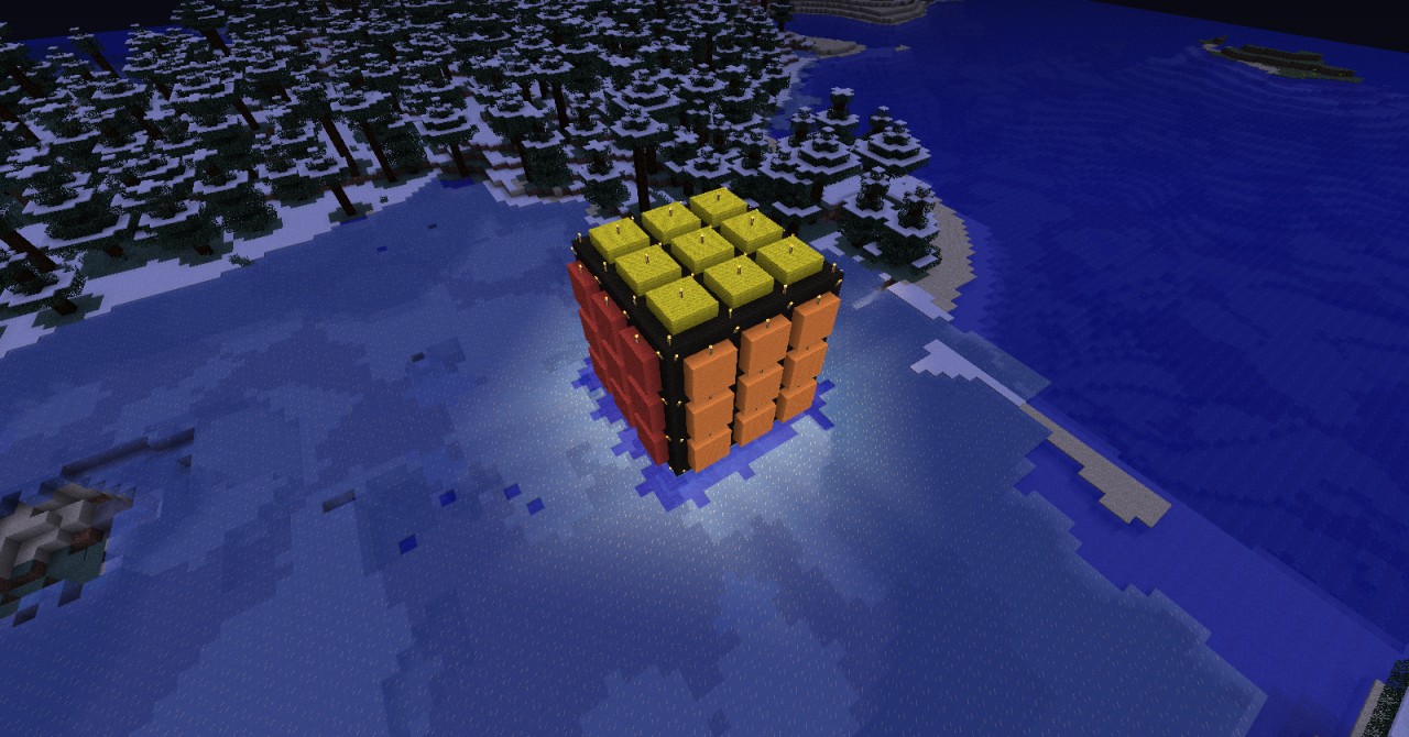 Rubix Cube Mansion Minecraft Map