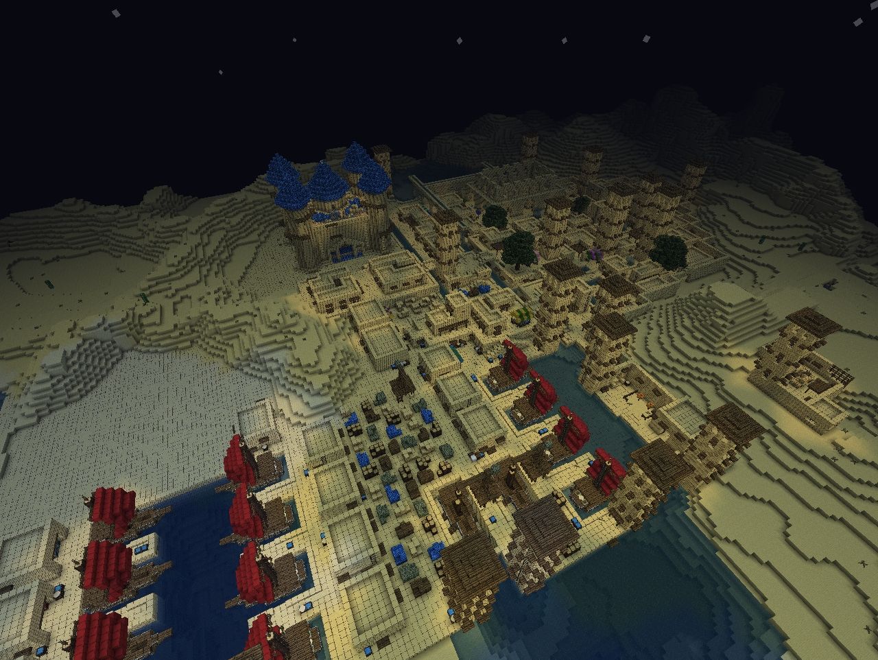 Arabic Settlement Minecraft Map
