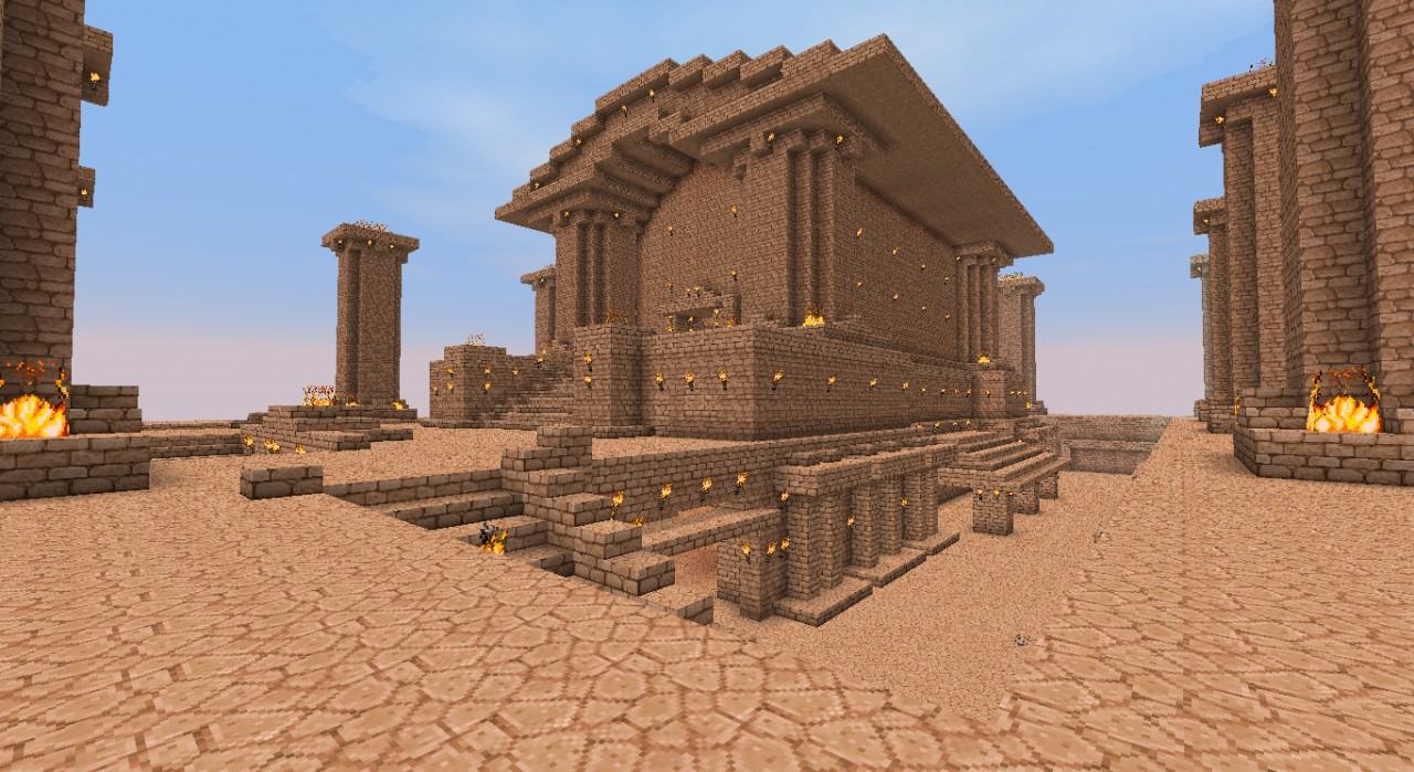 Temple of Stitch Minecraft Map