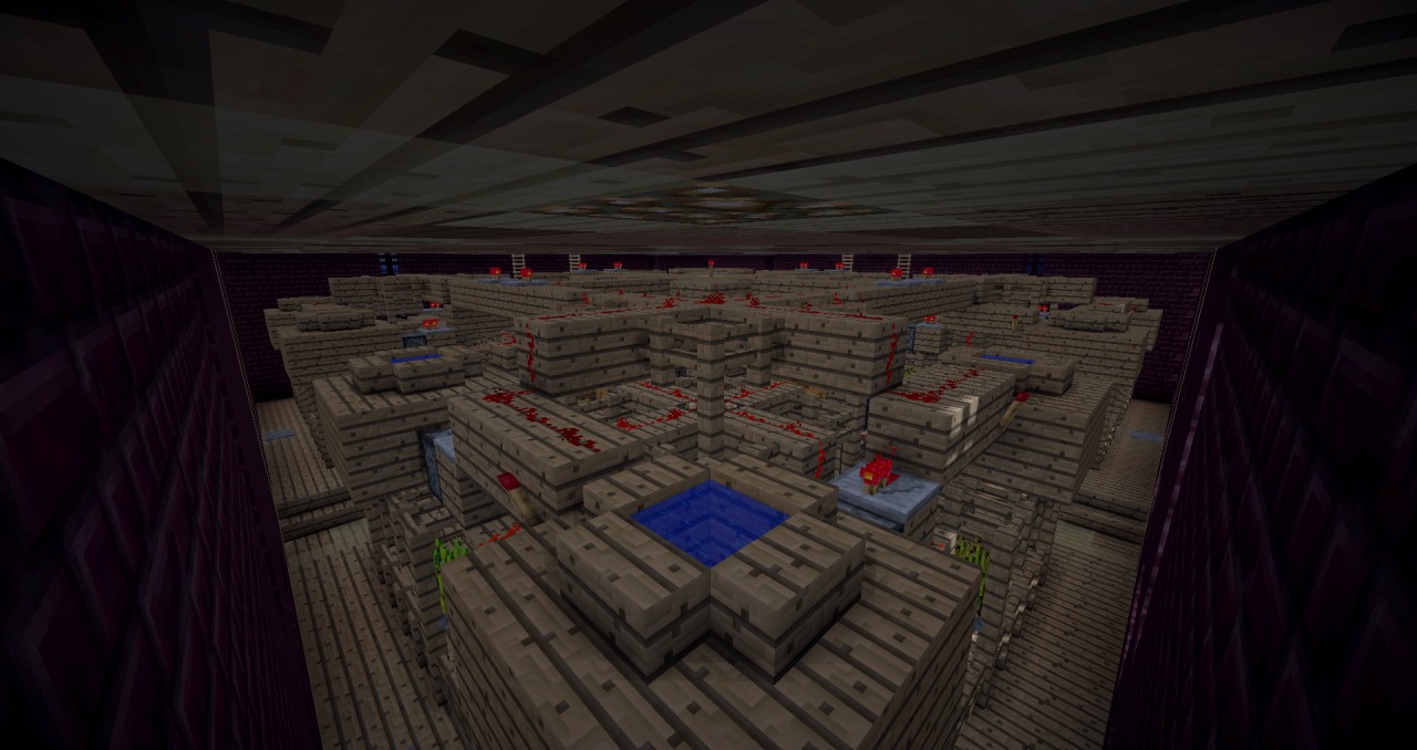 High Security Mini-Fortress Minecraft Map