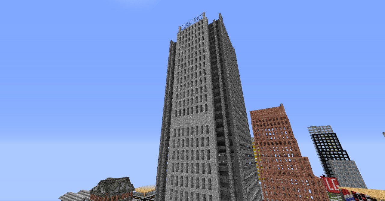 The New York Times Building - Manhattan Minecraft Map