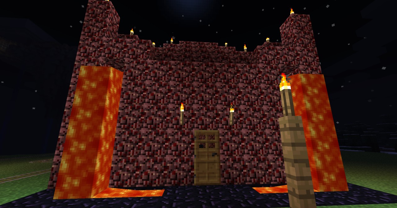 nether temple Minecraft Map