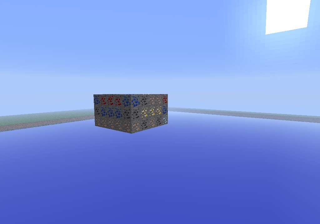 Sky cubes survival Minecraft Map
