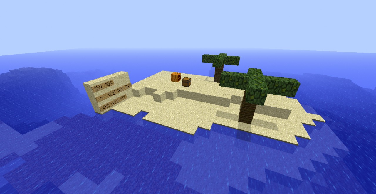 survival island Minecraft Map