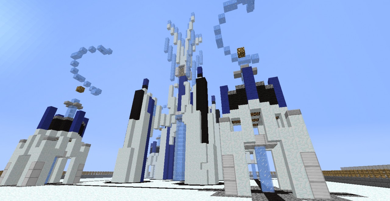 Skice - Sky Ice Temple Minecraft Map
