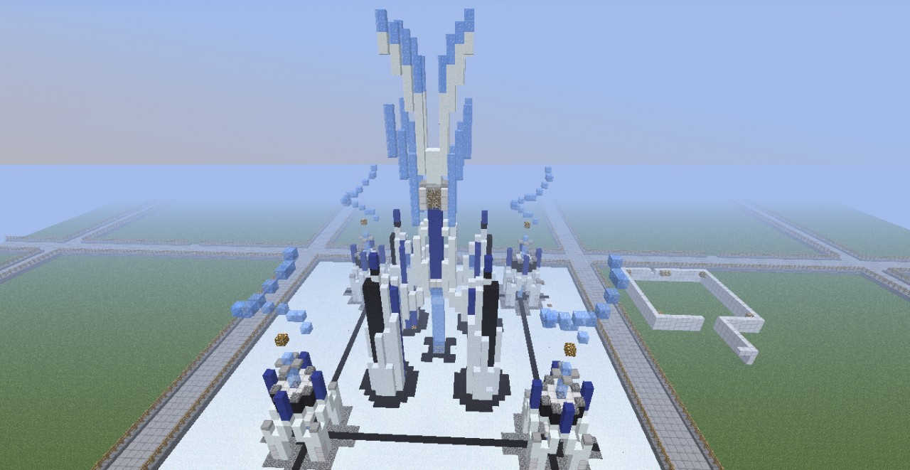 Skice - Sky Ice Temple Minecraft Map