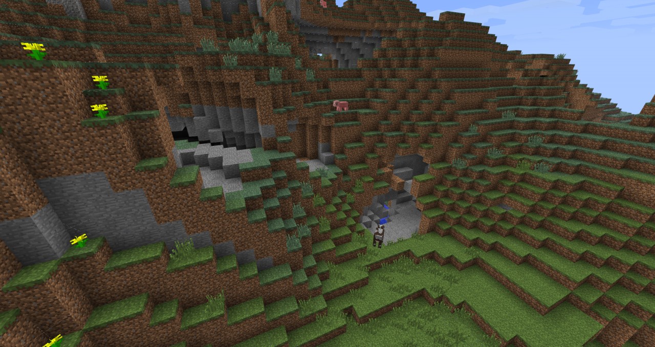 Mountains and Caves Minecraft Mod