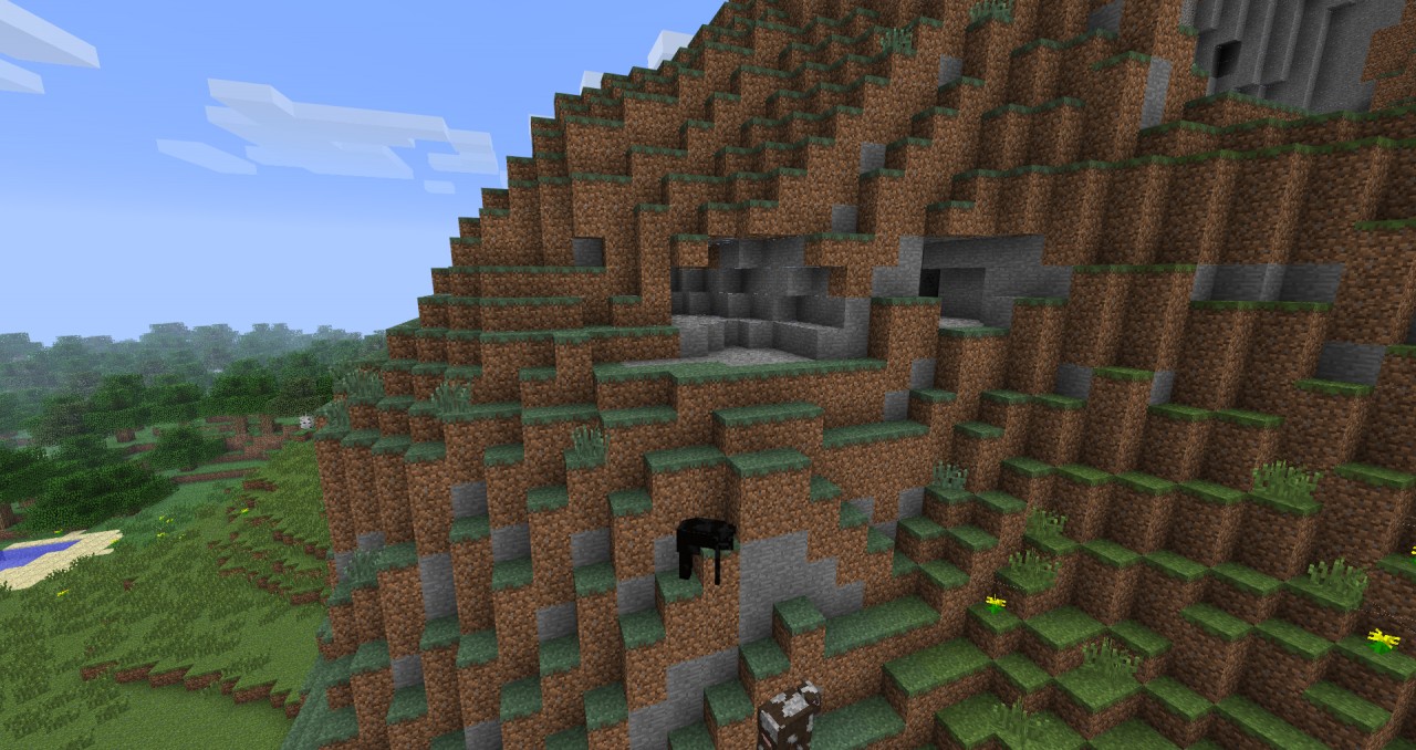Mountains and Caves Minecraft Mod